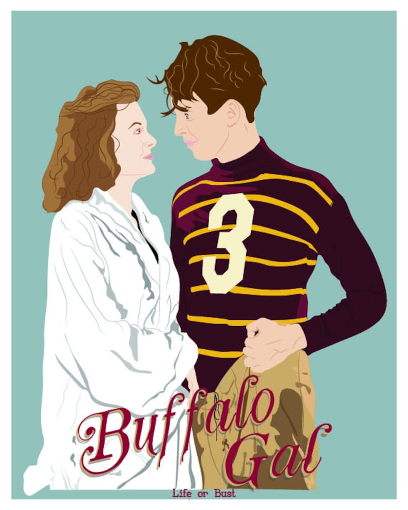 Buffalo Gal - It's A Wonderful Life - Etsy