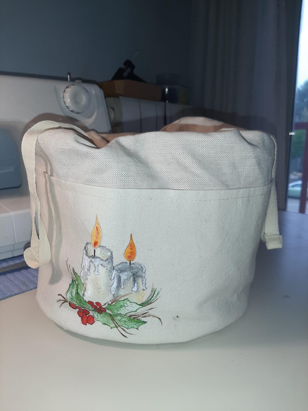 Panettone Holder, Sewn and Painted Entirely by Hand, for a Very Dear ...