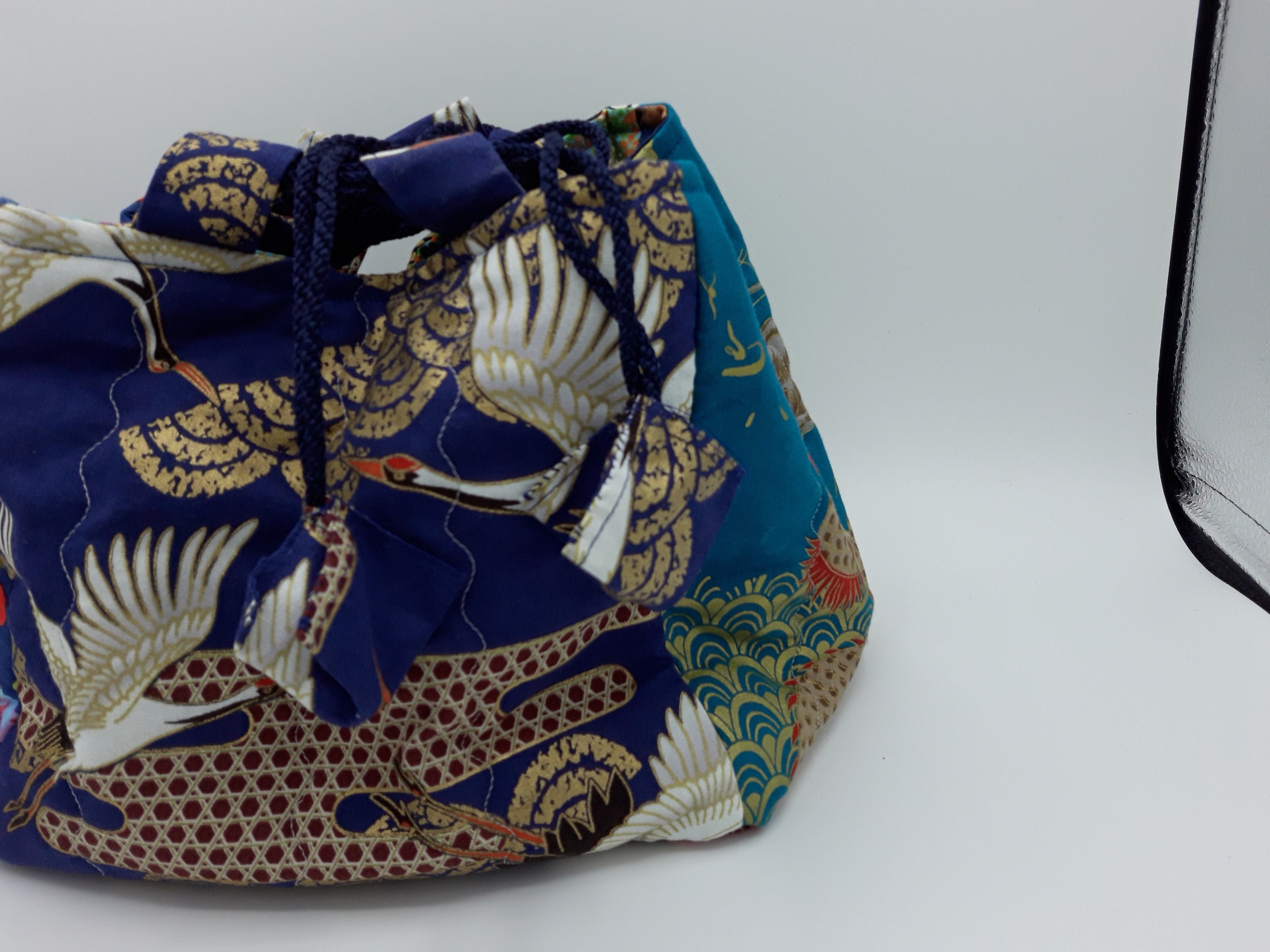 Large Japanese Fabric Rice Bag. - Etsy