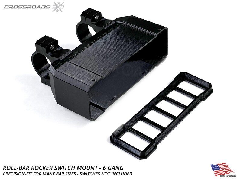 6-gang Overhead Roll Bar Switch Panel: Jeep, RZR, Pioneer - Etsy