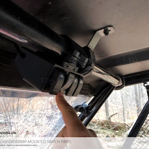 Overhead Roll Bar 4-gang Switch Panel: Jeep, RZR, Pioneer - Etsy