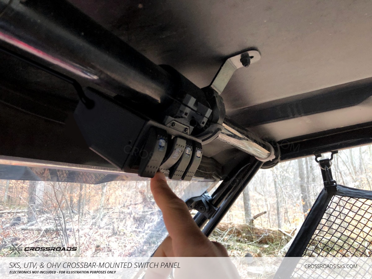Overhead Roll Bar 4-gang Switch Panel: Jeep, RZR, Pioneer - Etsy
