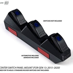 Rocker Switch Panel Mount for Ford F-150 Center Console - Etsy