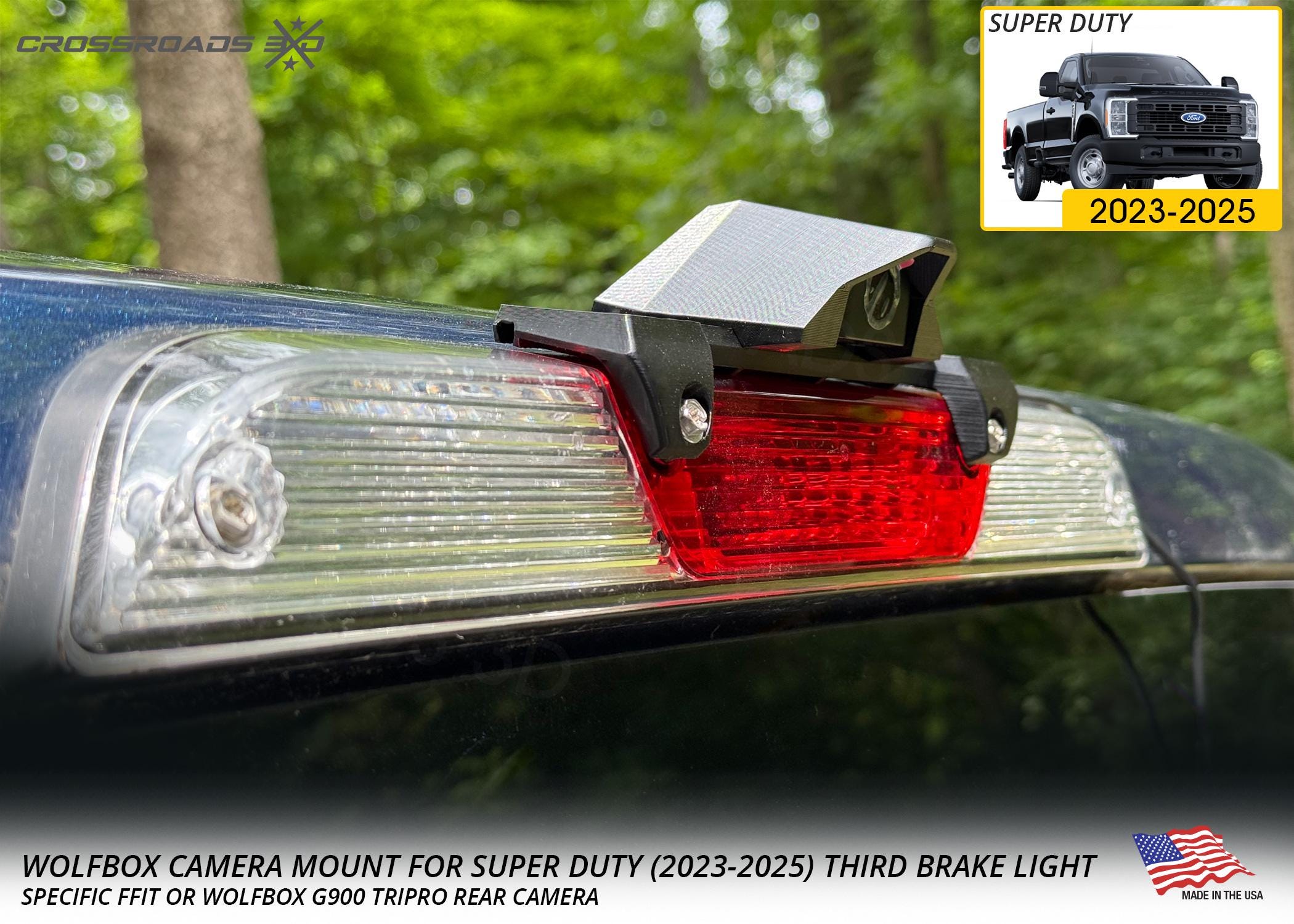 Ford Raptor Third Brake Light Wolfbox Pro Camera Mount - Etsy