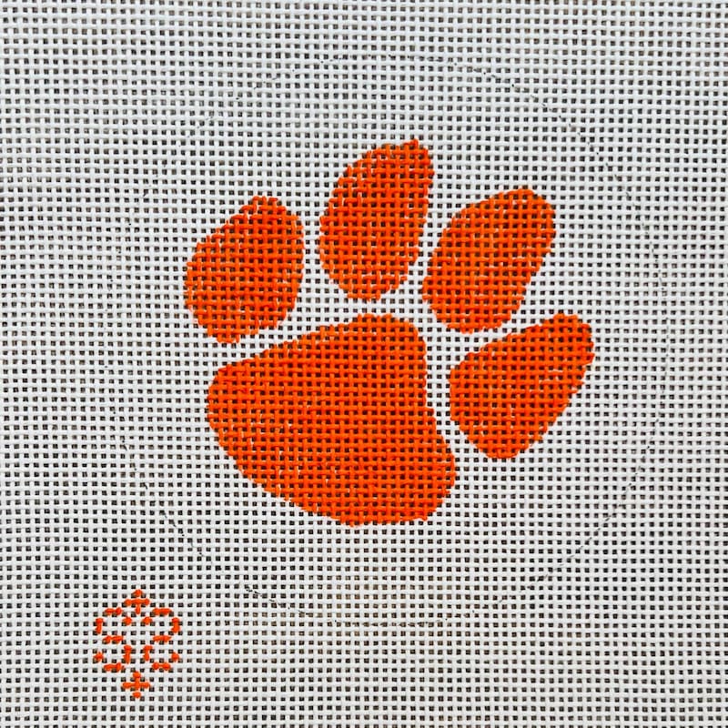 Clemson Paw Print - Etsy