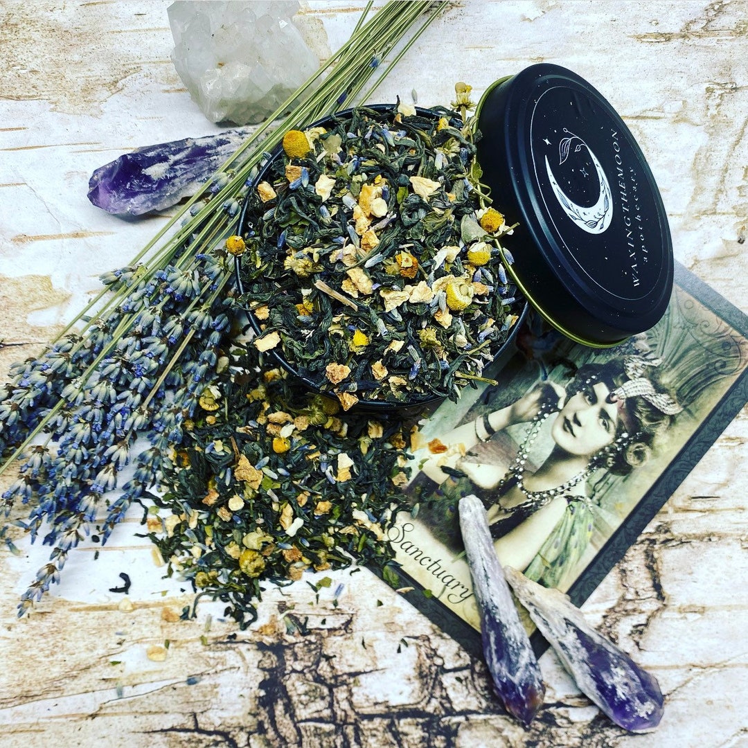 9: the Hermit/virgo/dark Moon Loose Tea 8 Oz - Etsy