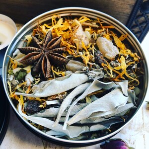 Loose Ritual Incense Herb & Resin Blend - Etsy