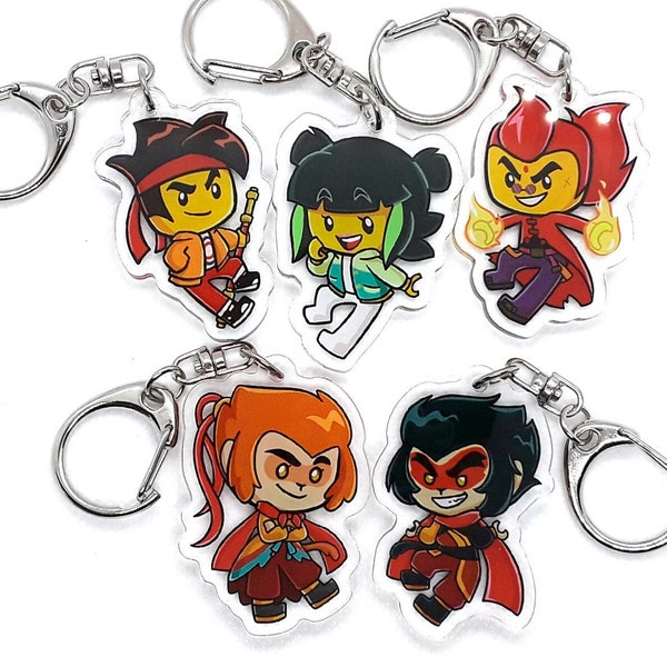 Monkie Kid Keychain - Etsy
