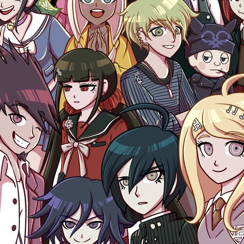 DR V3 Poster Shuichi Saihara Kokichi Ouma Kaito K1-B0 | Etsy