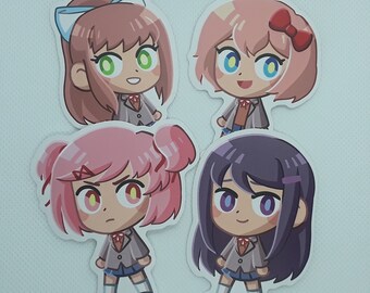 Yuri Ddlc Sticker - Etsy