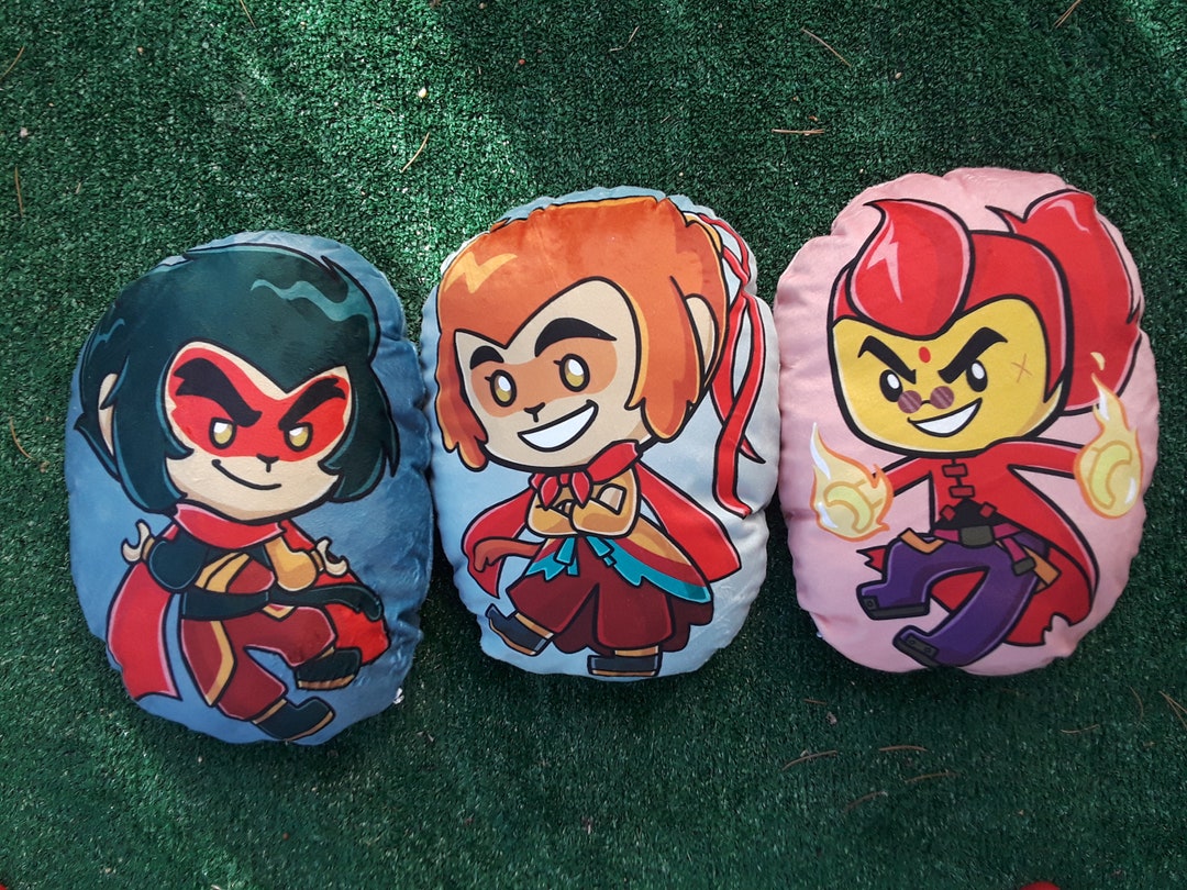 LMK Plushies Monkie King Red Son Macaque - Etsy