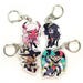 Blitzo Moxxie Millie Stolas Loona Boss Helluva Keychains Demon Cartoon ...