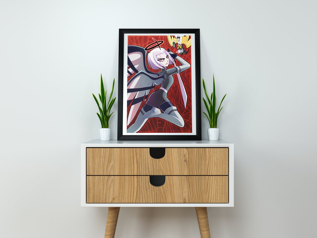 Hazbin Hotel Lute Lieutenant Cartoon Print Poster Gift Birthday ...