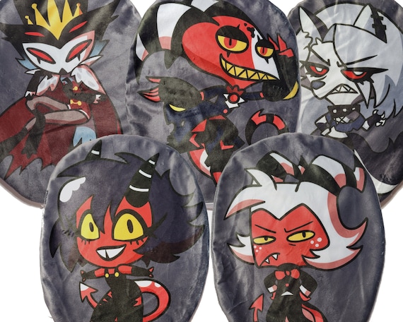 Blitzo Moxxie Millie Stolas Loona Boss Helluva Keychains Demon | Etsy