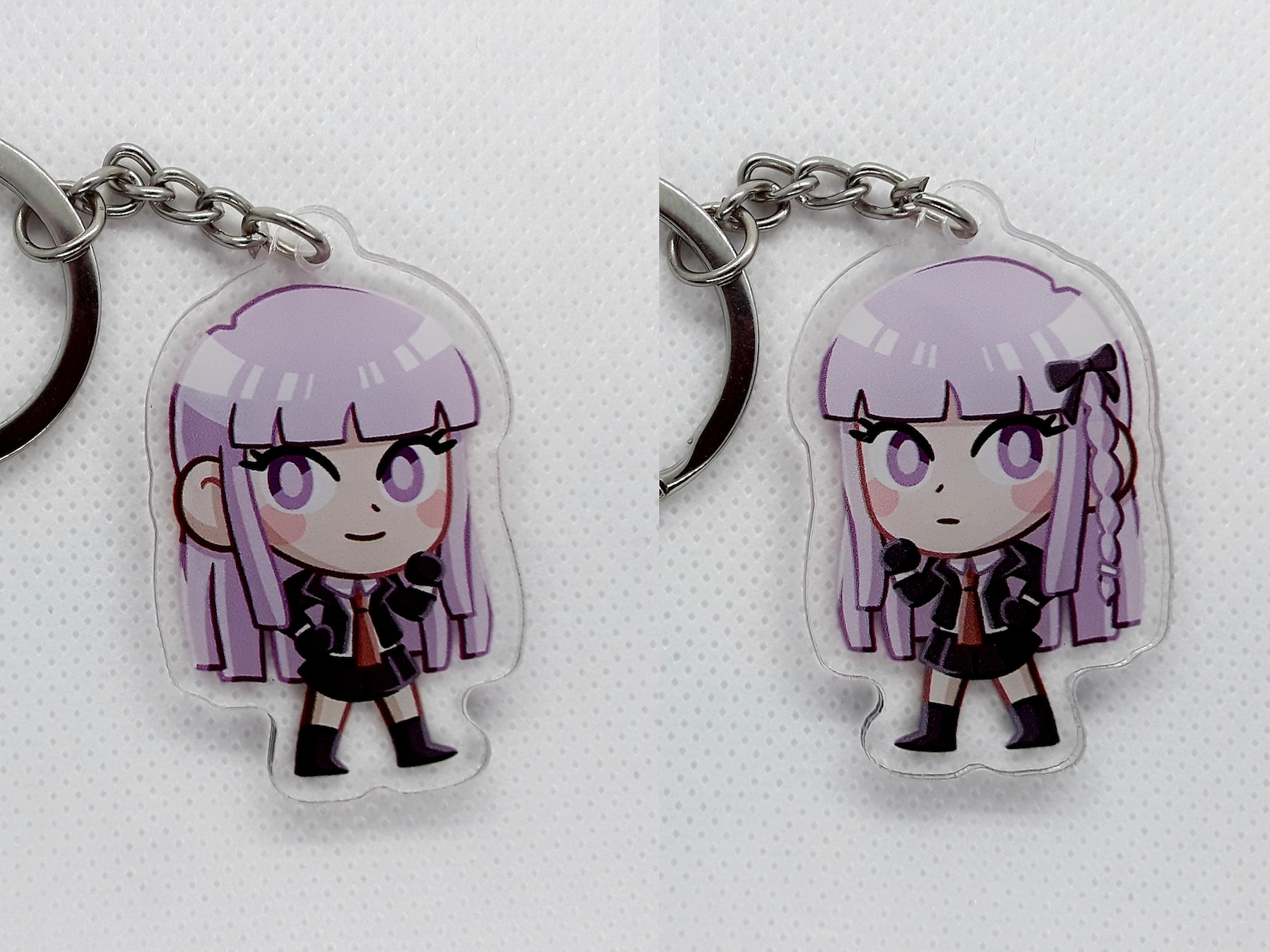 DR 1 Keychains Leon Kirigiri Celeste Ludenburg Byakuya Togami - Etsy