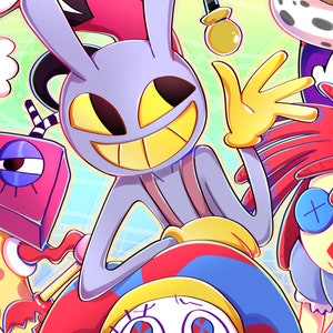 TADC Amazing Circus Digital Pomni Caine Jax Kinger Zooble Ragatha ...