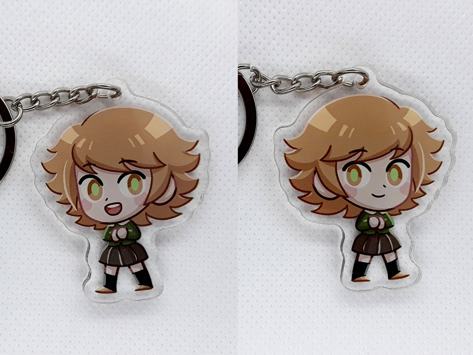 DR 1 Keychains Leon Kirigiri Celeste Ludenburg Byakuya Togami | Etsy