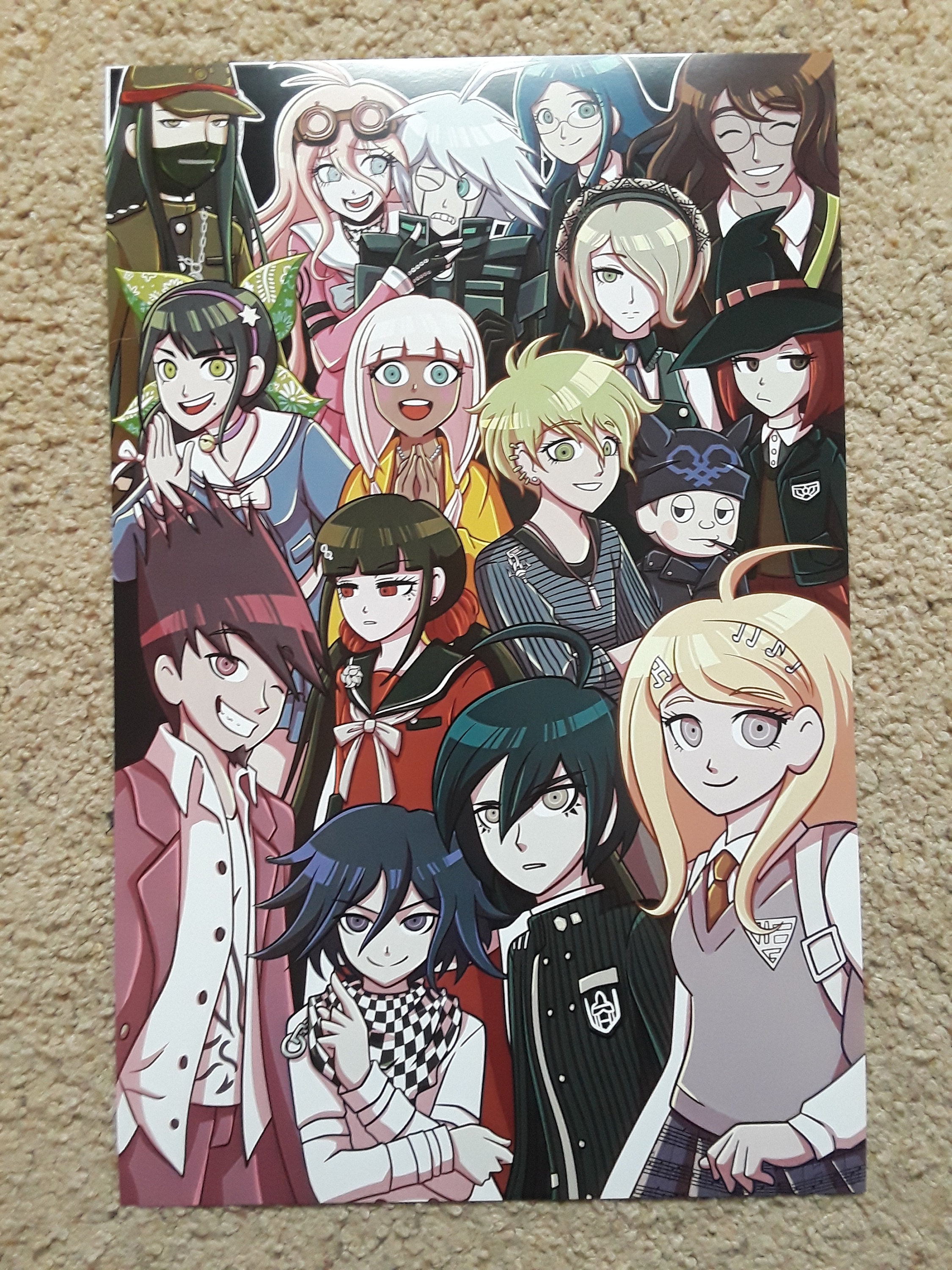 DR V3 poster Shuichi Saihara Kokichi Ouma Kaito K1-B0 | Etsy