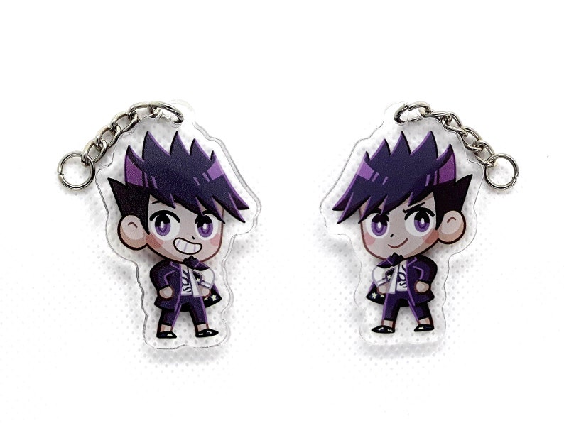 DR V3 Boys Keychains Shuichi Saihara Kokichi Ouma Kaito - Etsy