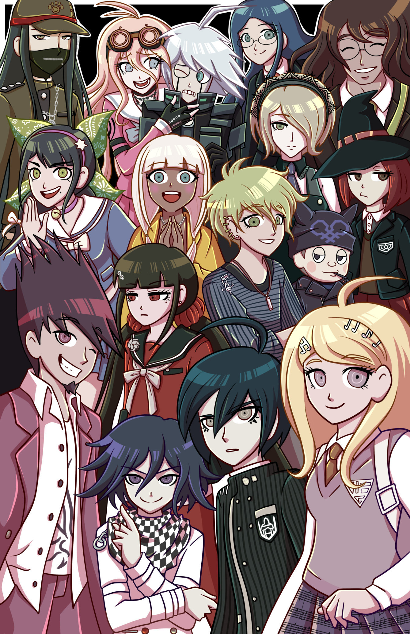 DR V3 poster Shuichi Saihara Kokichi Ouma Kaito K1-B0 | Etsy