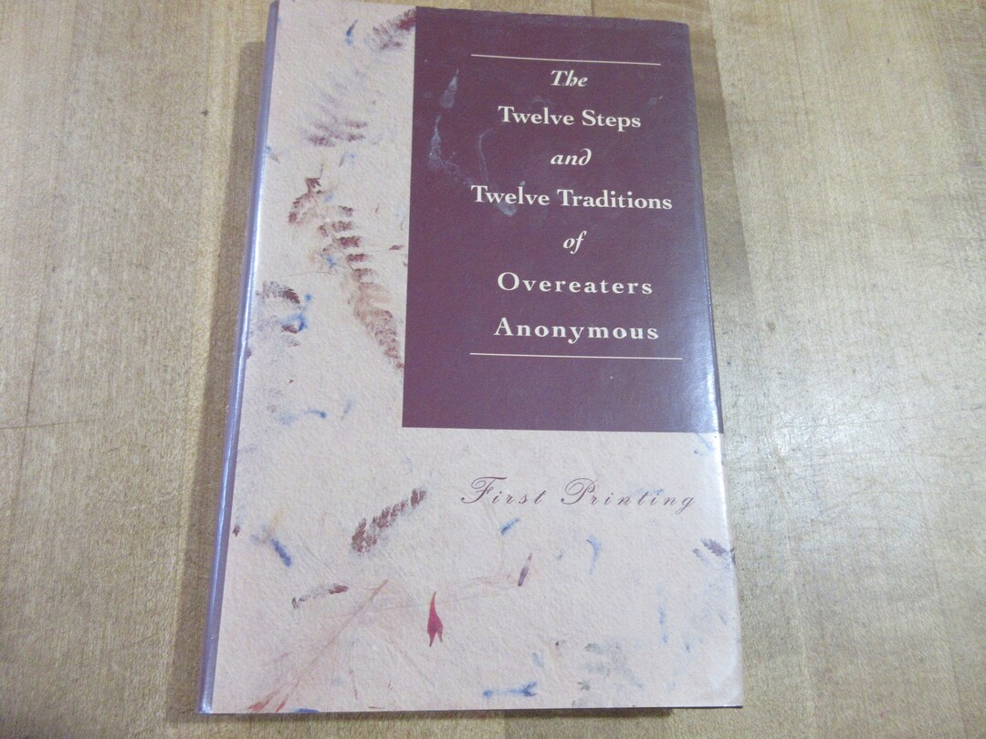 The Twelve Steps & Twelve Traditions of Overeaters Anonymous - Etsy
