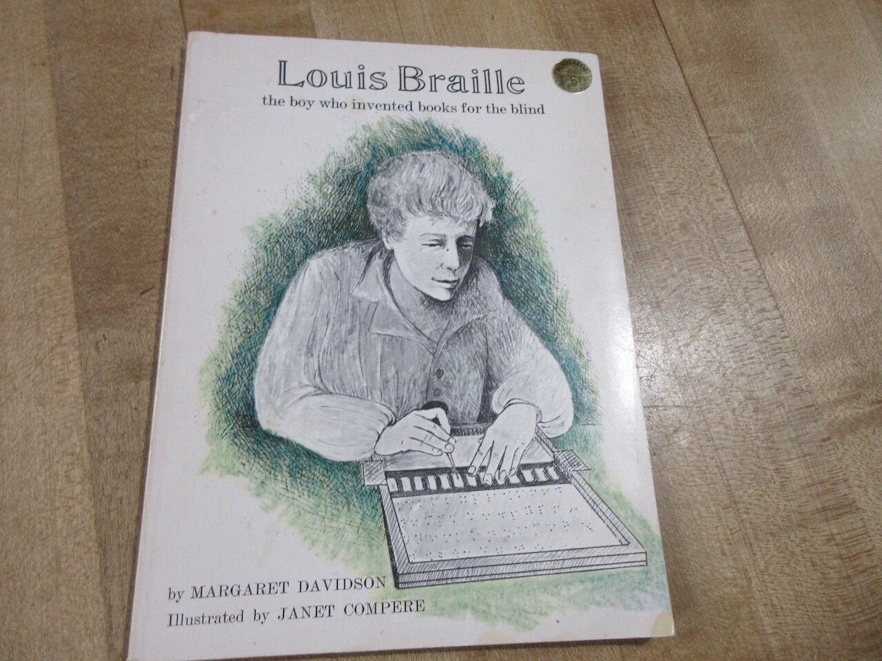 Louis Braille Boy Who Invented Books for Blind by Margaret - Etsy
