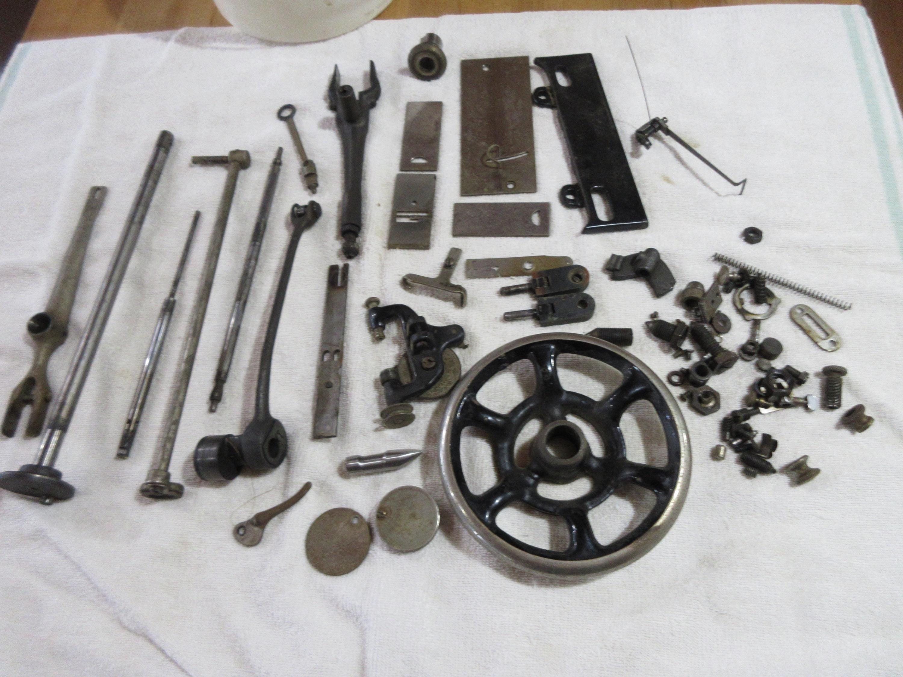 Antique New Howard Treadle Sewing Machine Part : Misc Parts See Photos ...