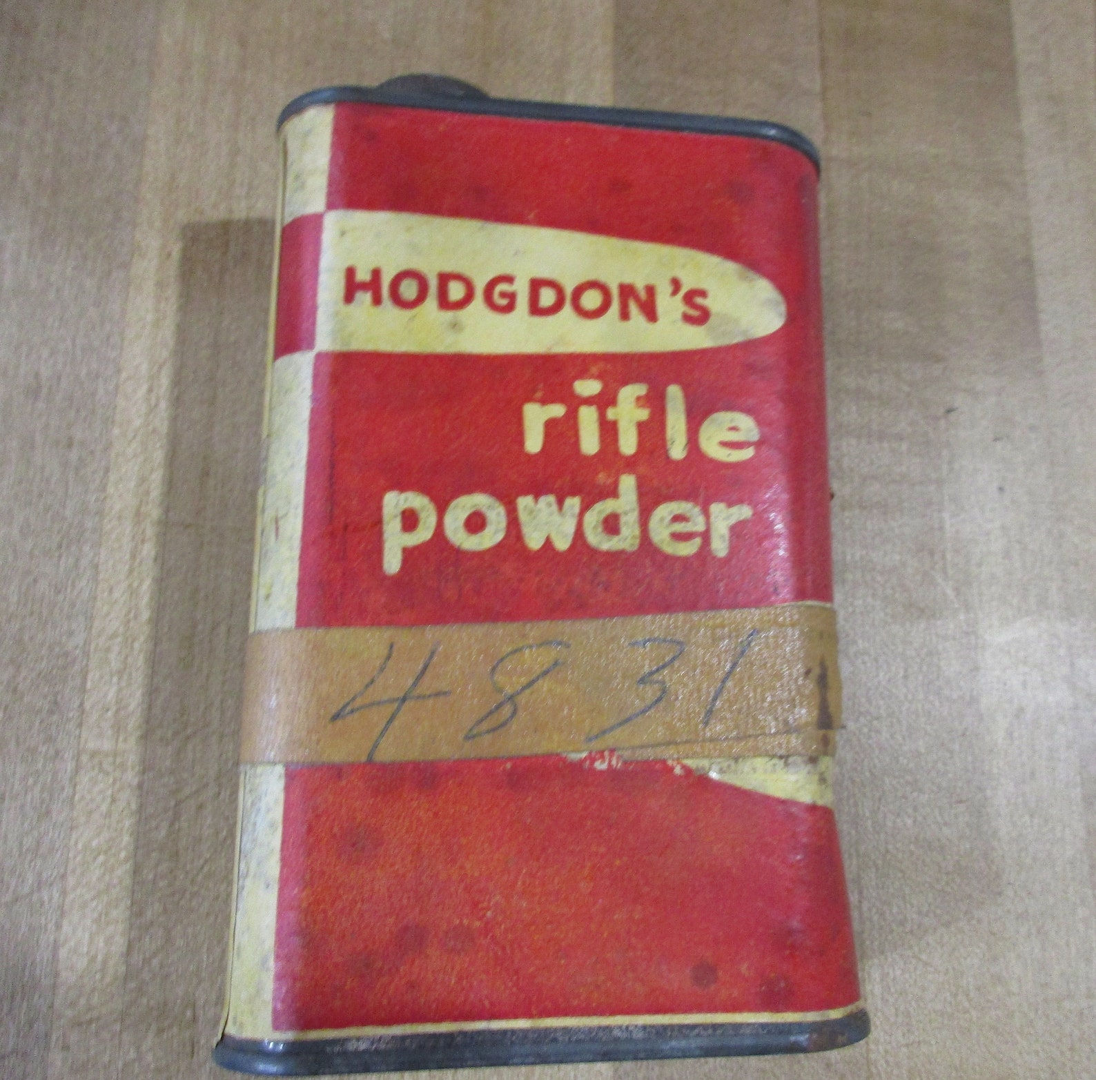 Vintage Empty Hodgdon's Rifle Powder Can Tin 4831 Collectible 1 - Etsy
