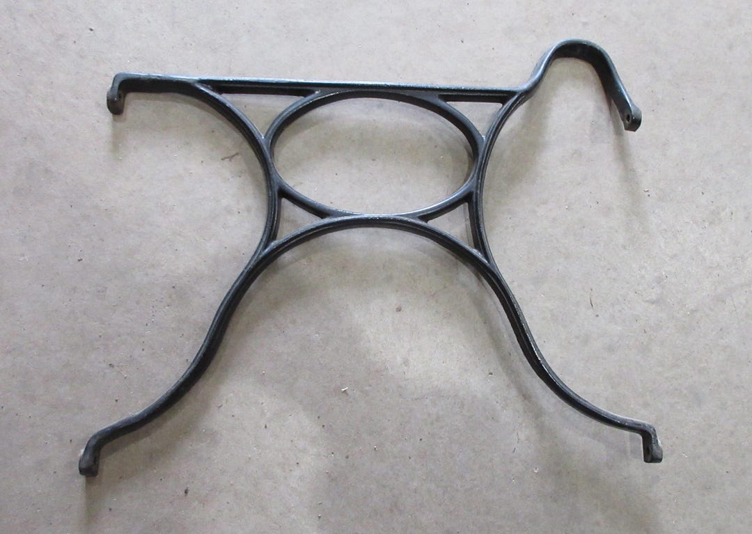 Antique New Howard Treadle Sewing Machine Part : Back Between the Legs ...