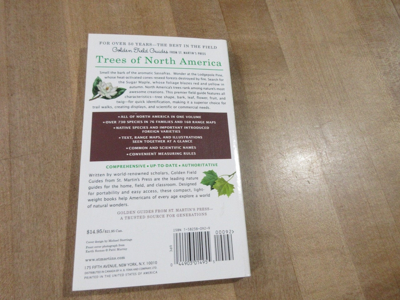 Golden Field Guide Trees of North America St Martin's Press by Frank ...