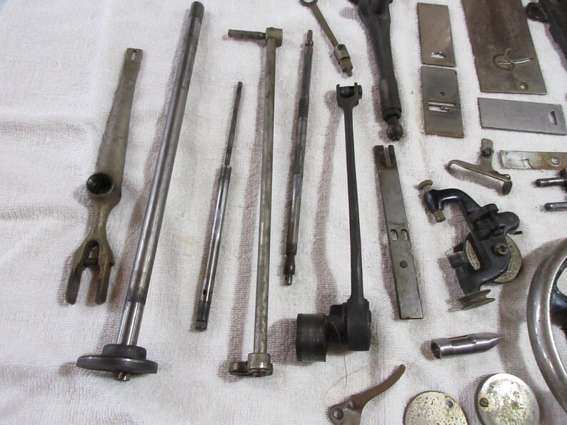 Antique New Howard Treadle Sewing Machine Part : Misc Parts See Photos ...