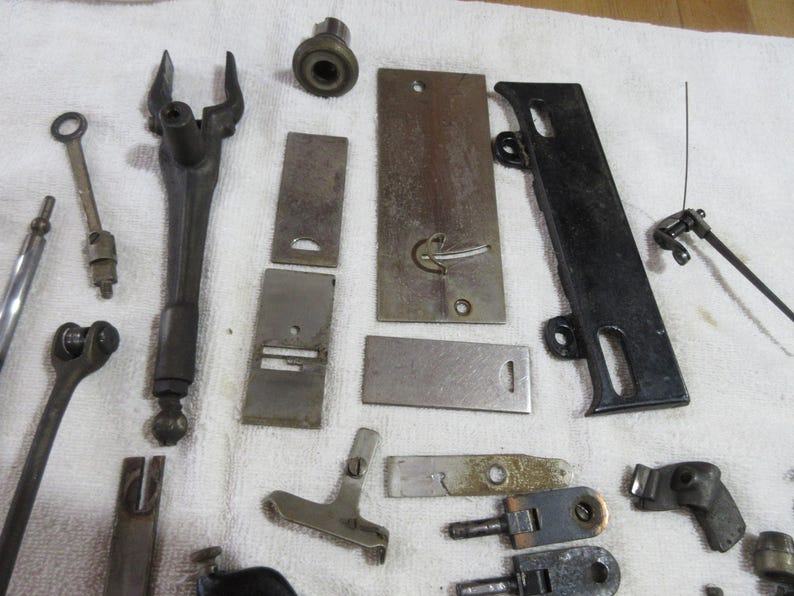 Antique New Howard Treadle Sewing Machine Part : Misc Parts See Photos ...