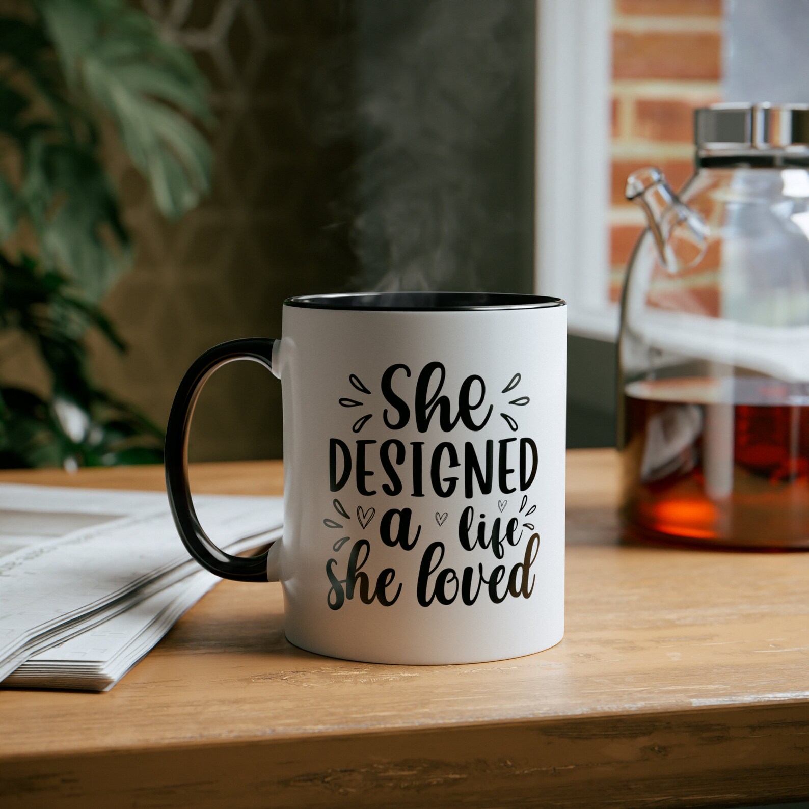 Strong Woman Mug - Two-tone Coffee Mugs, 11oz - Etsy