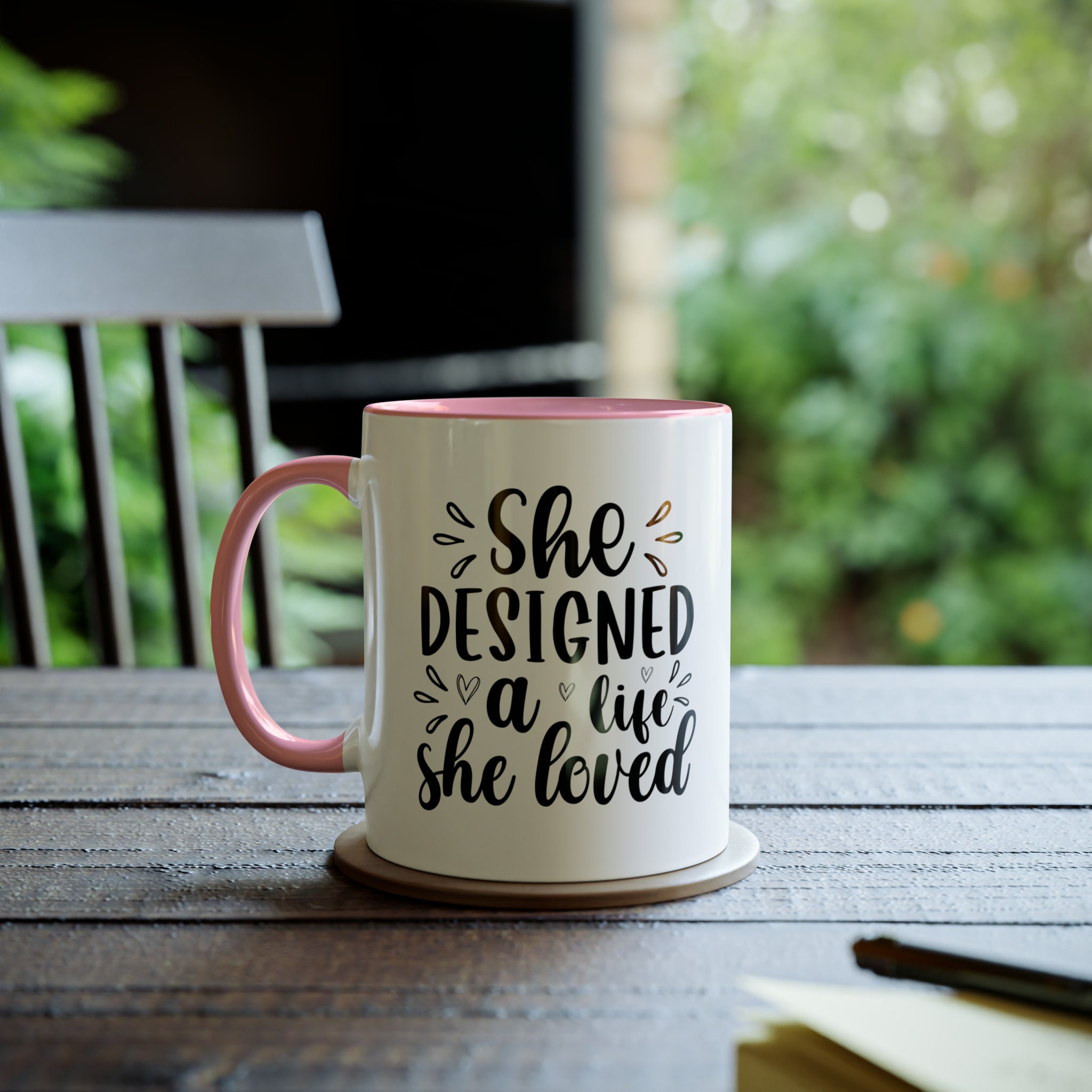 Strong Woman Mug - Two-tone Coffee Mugs, 11oz - Etsy