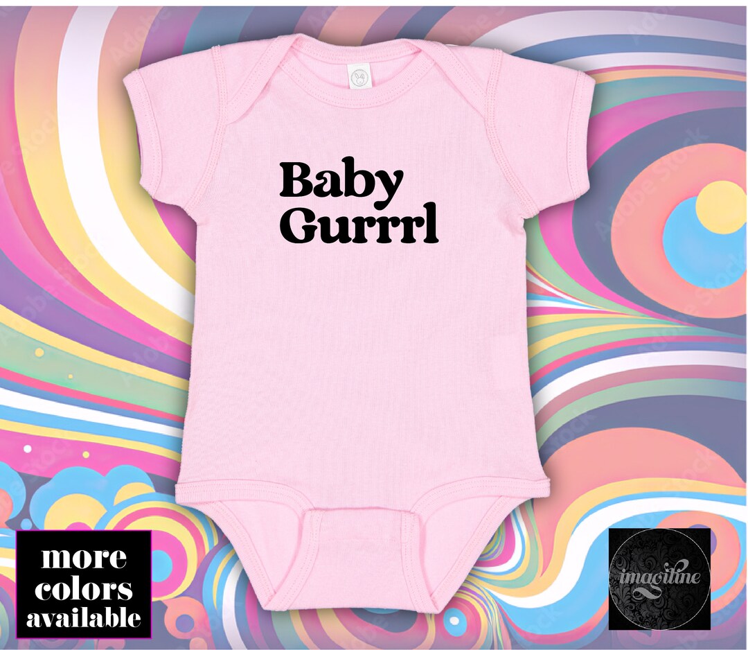 Baby Gurrrl Onesie: Funny Baby Girl Bodysuit - Etsy