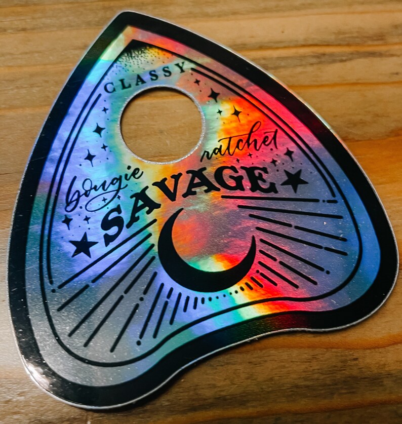 Ouija Sticker Waterproof Sticker Laptop Sticker - Etsy