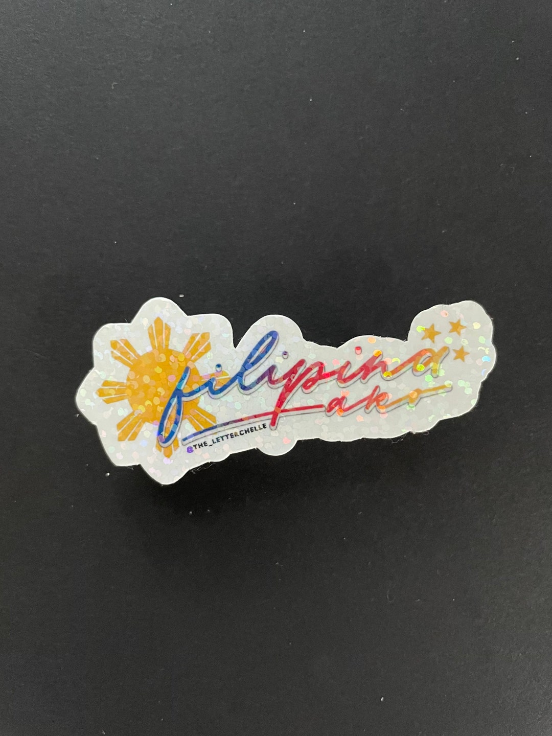 Filipina Ako Sticker Waterproof Sticker Laptop Sticker - Etsy