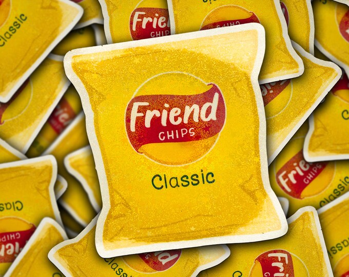 Potato Chips Sticker | Friendships | Friend Chips | Lays Chips | Cute ...