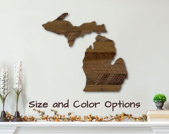 Wooden State Sign | Etsy