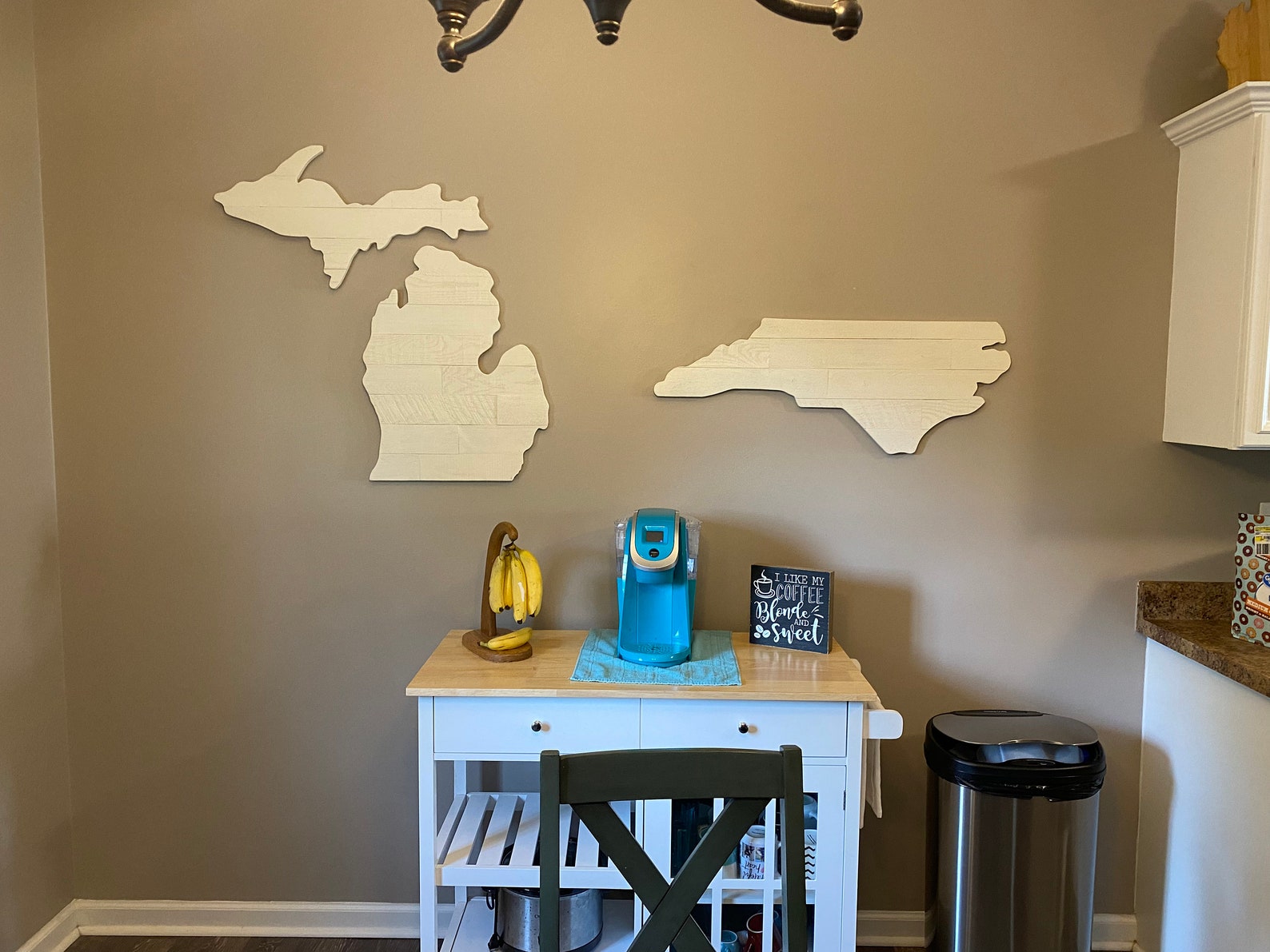 Wooden North Carolina State Sign Wall Art Personalized Wood - Etsy