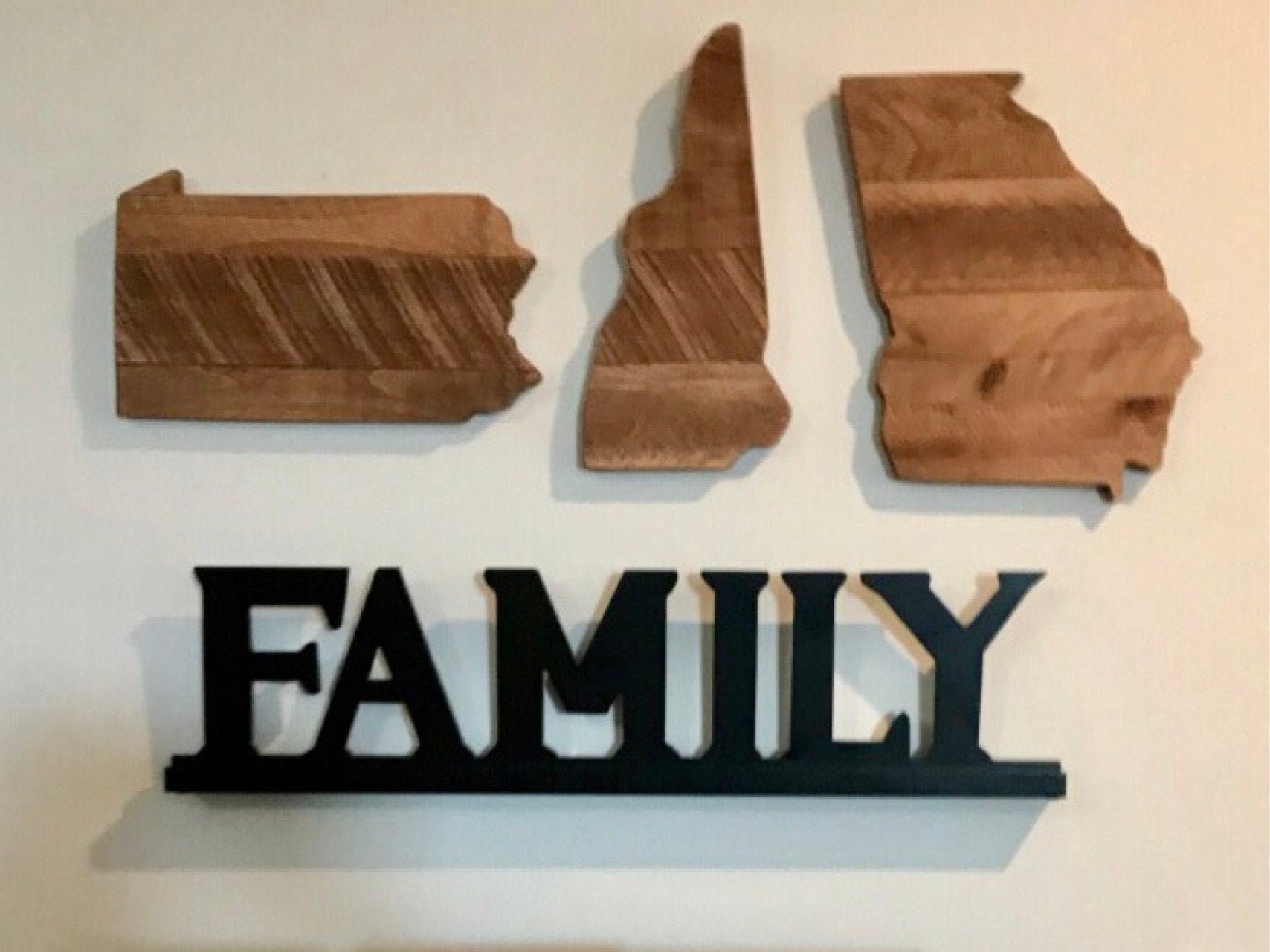 Wooden New Hampshire State Sign Wall Art Decor Large Home - Etsy