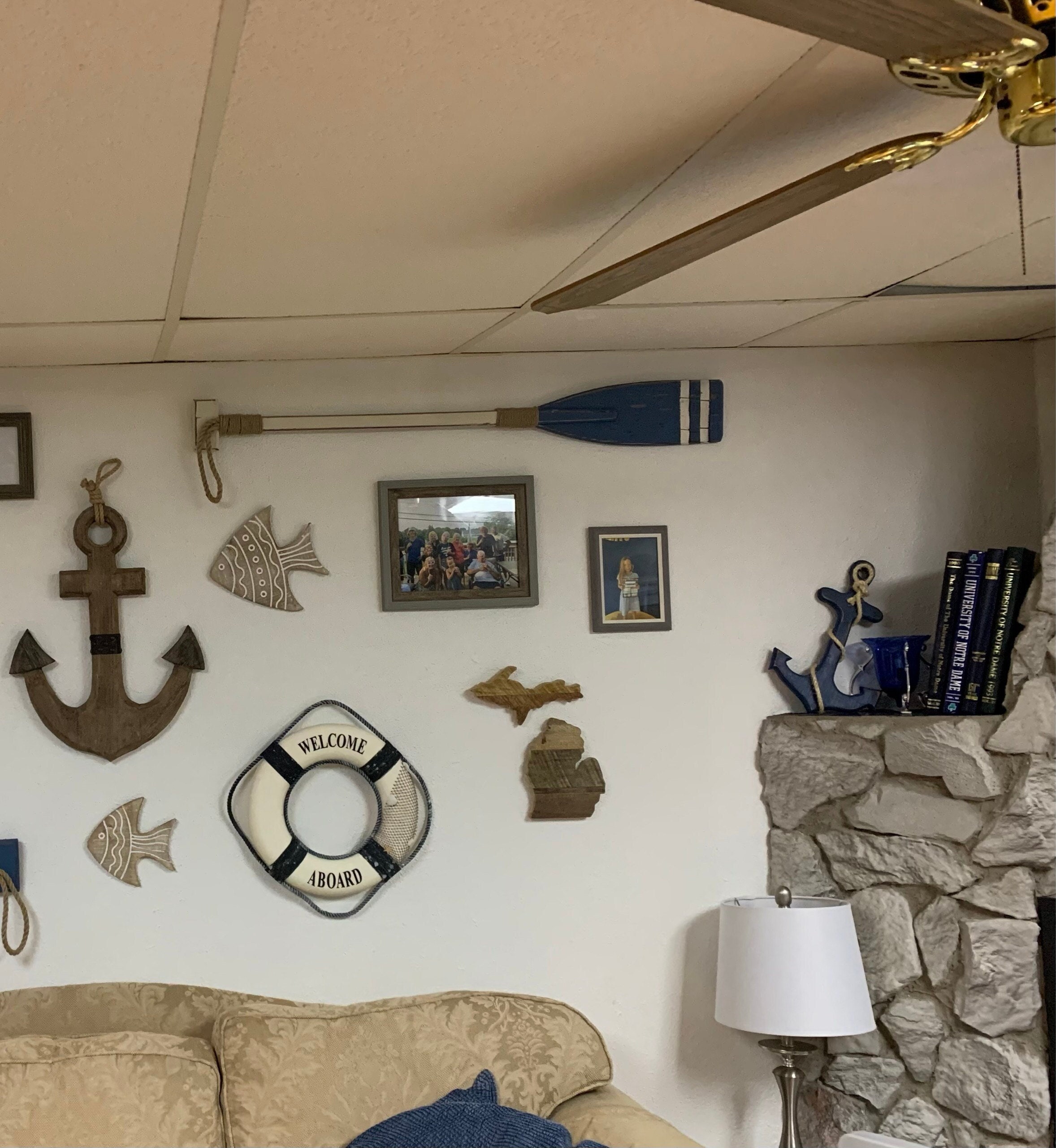 Wooden Michigan State Sign Wall Art Decor Home State Sign | Etsy