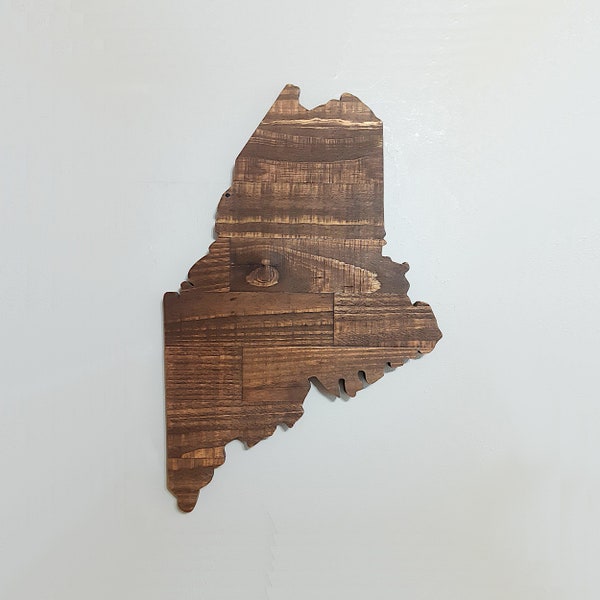 Maine Wood Sign - Etsy
