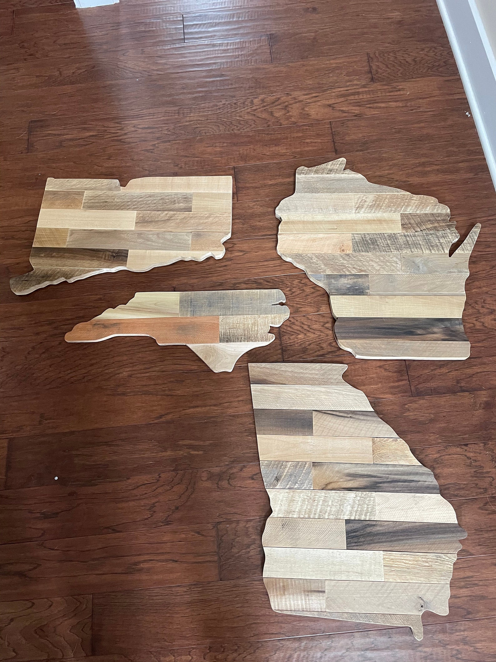 Wooden North Carolina State Sign Wall Art Personalized Wood - Etsy