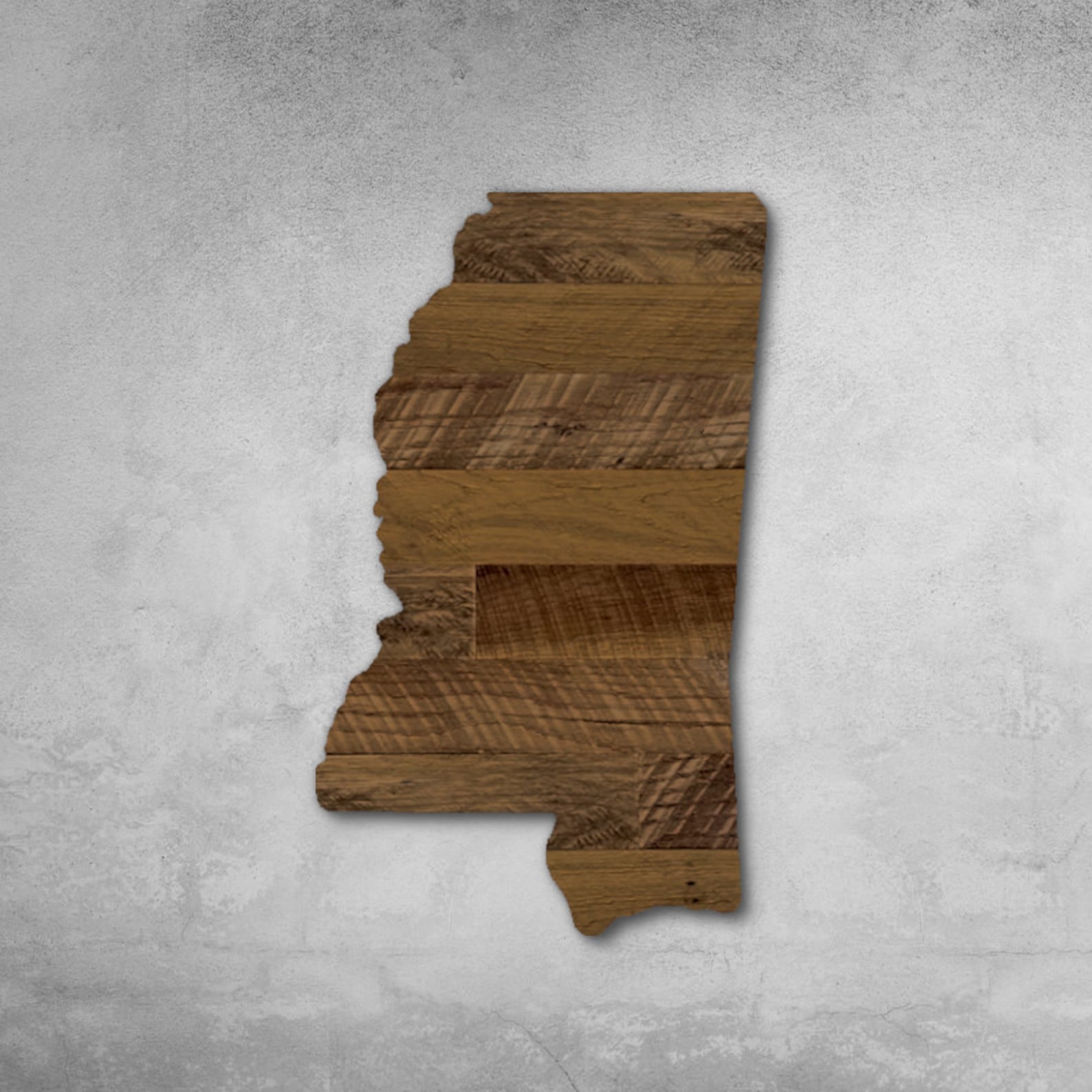 Wooden Mississippi State Sign Wall Art Decor Large Home State | Etsy