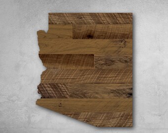Arizona Wood Sign - Etsy