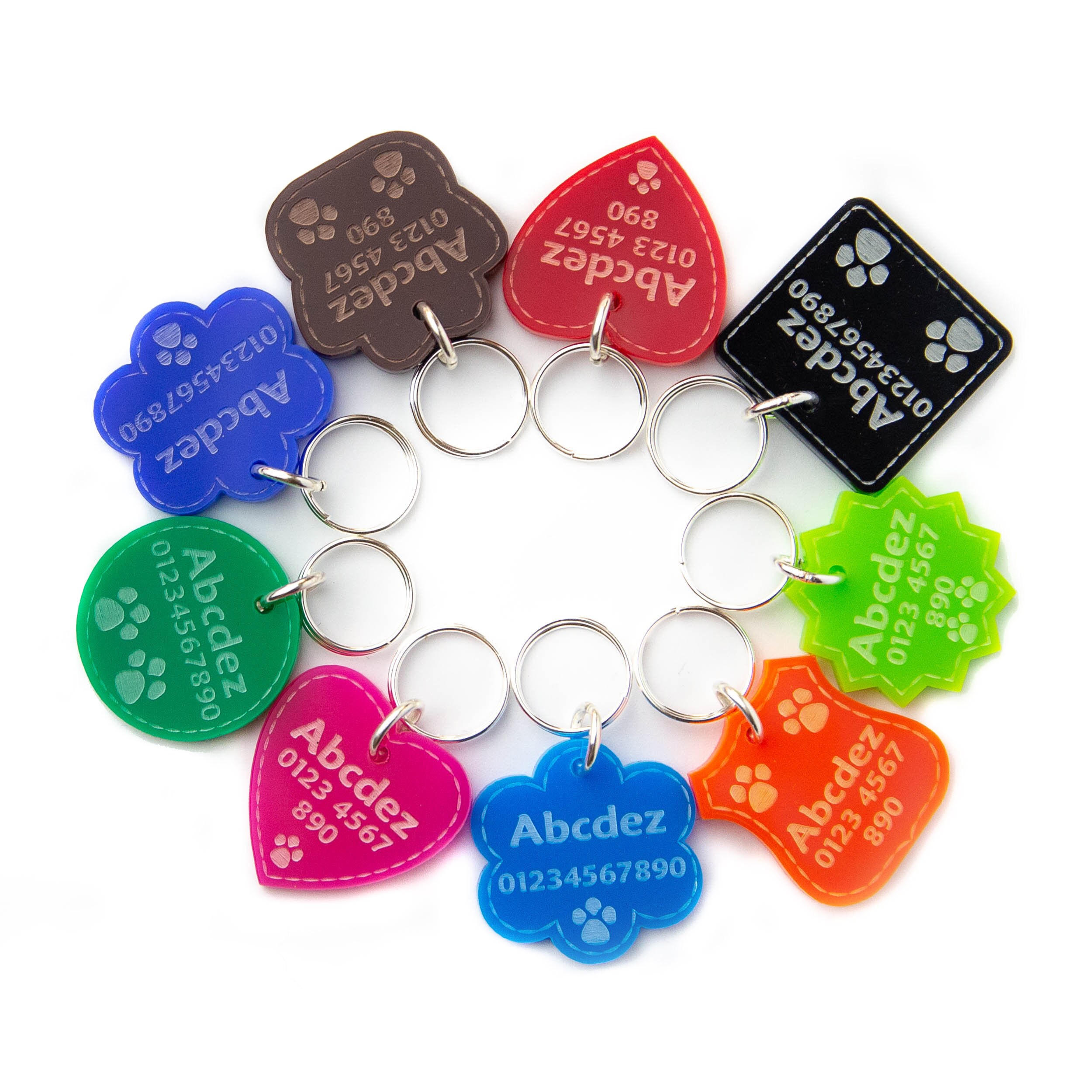 Dog Tag Personalize Pet Tag Pet Tag for Dog Pet Name Tag - Etsy UK