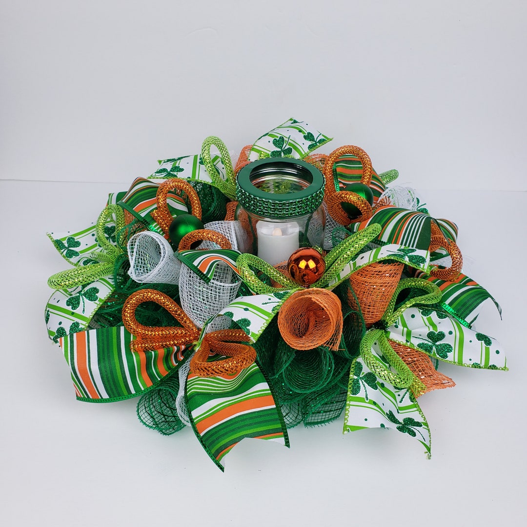 Irish Table Decor, St Patricks Day Centerpiece, St. Patrick's ...
