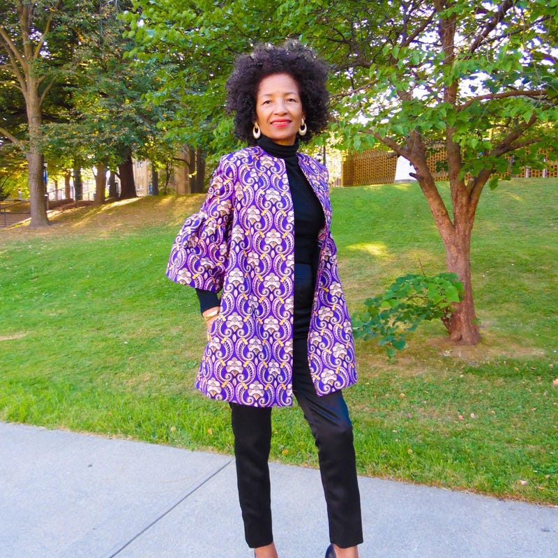 African Print Jacket - Etsy