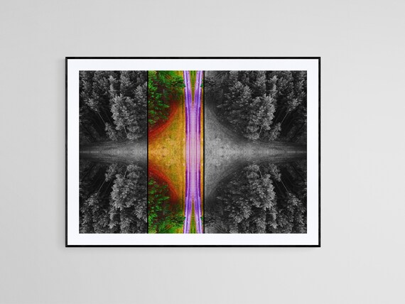 Optical Illusion Landscape Photography Colorful Pictures | Etsy